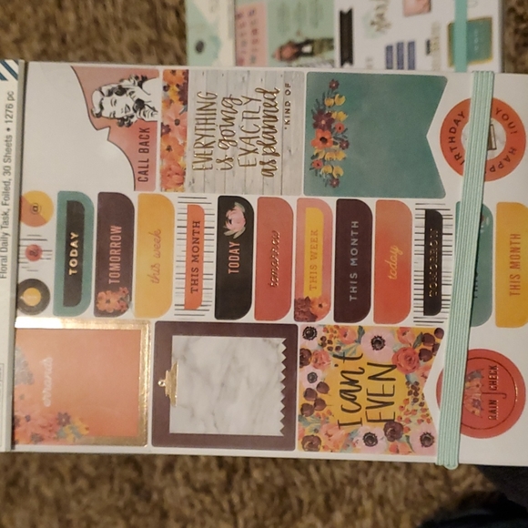 Office | 2 Pack Paper Studio Planner Sticker Set New | Poshmark